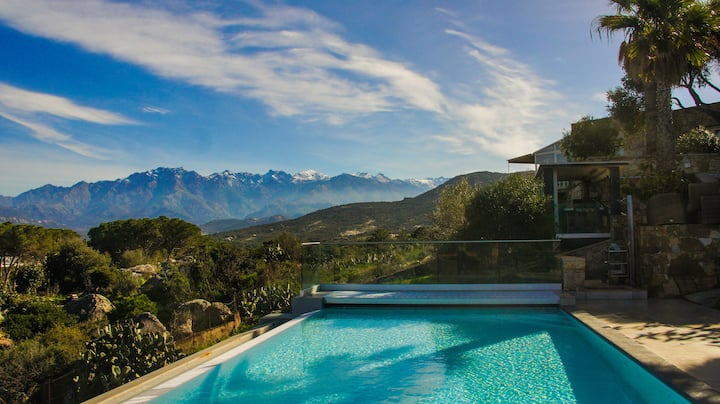 2 Gîtes Calvi : Vue 360 Magique, Piscine Et Zen - Calvi