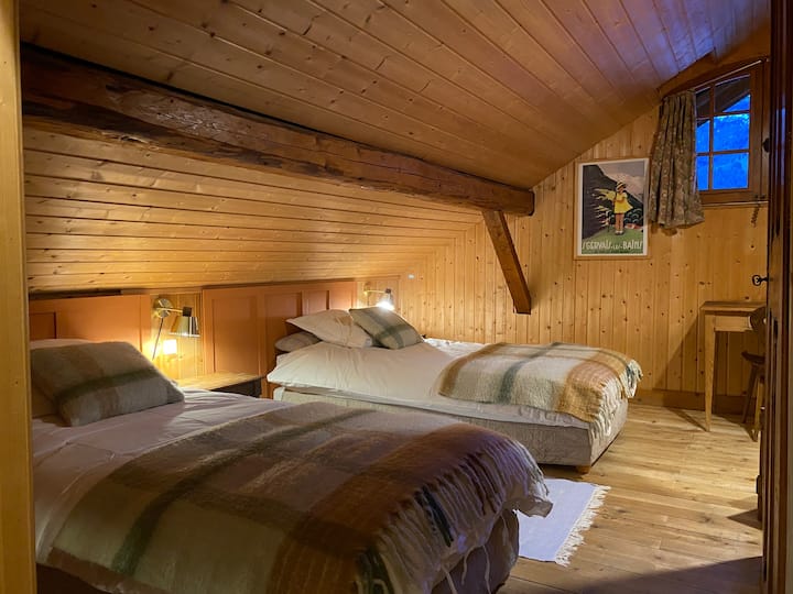 Chambre Tré-la-tête Les Contamines-montjoie France - Les Contamines-Montjoie