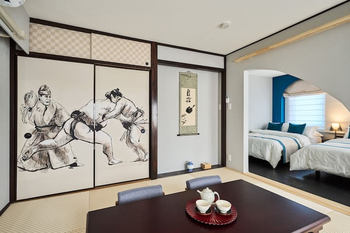 64㎡ Japanese Modern Detached House Max 7 People - 마쓰도시