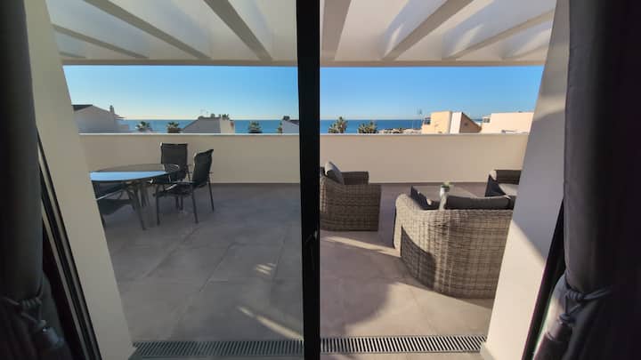 Penthouse El Carmelo:<50m Strand - Vélez-Málaga