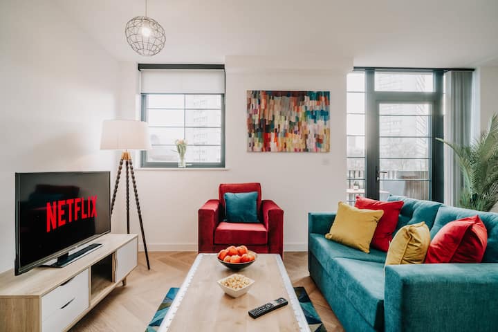 Canal-view Stunning City Living - バーミンガム