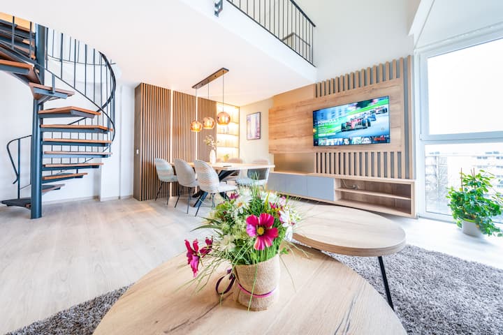 Penthouse-wg 505 Im Hotel   "Bis 10 Personen" - Düsseldorf