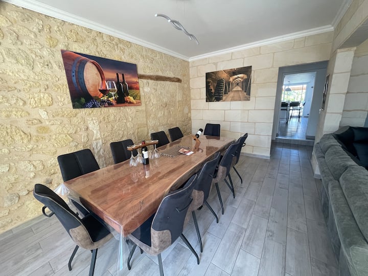 Superbe Maison De Bourg Piscine, Spa, Sauna - Saint-Émilion