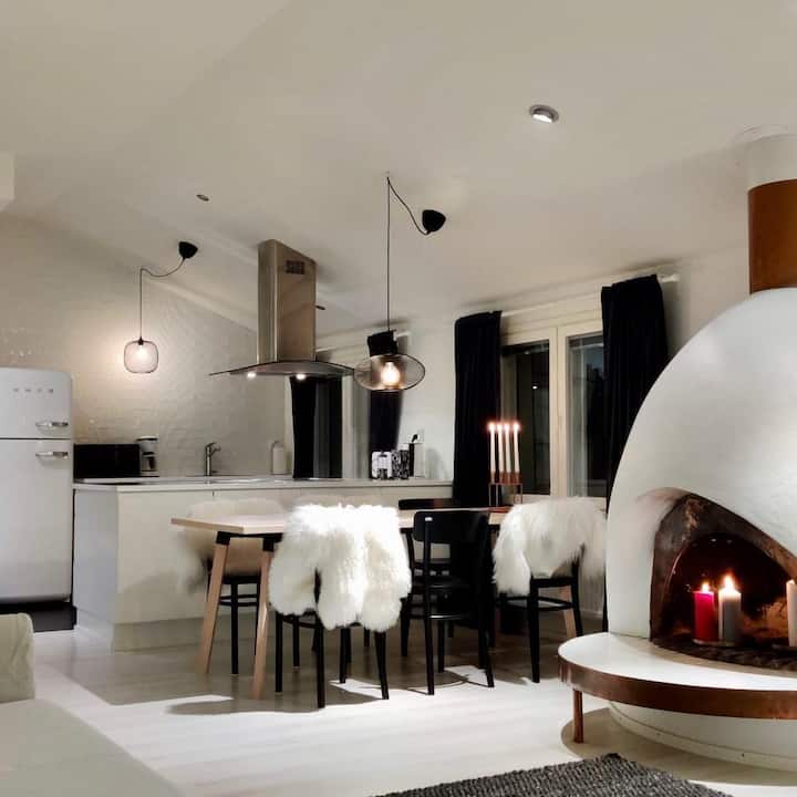 Polar Luxury Suite: 1br + Sauna +  Parking - Rovaniemi