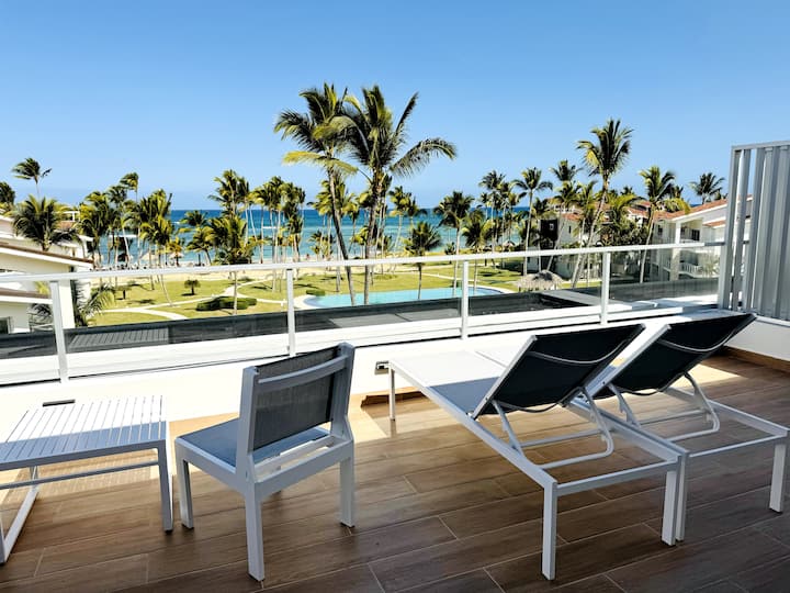 Penthouse*ocean View*private Beach*housekeeping - Punta Cana