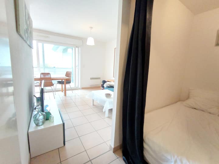 Appartement T1 Bis Cosy, Calme Et Lumineux - Dax