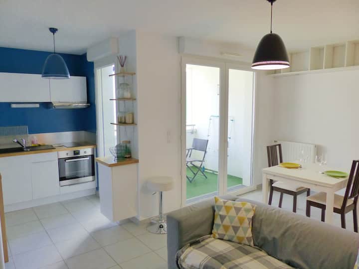 Le Zambèze - Calme Et Spacieux - Parking Couvert - Saint-Herblain