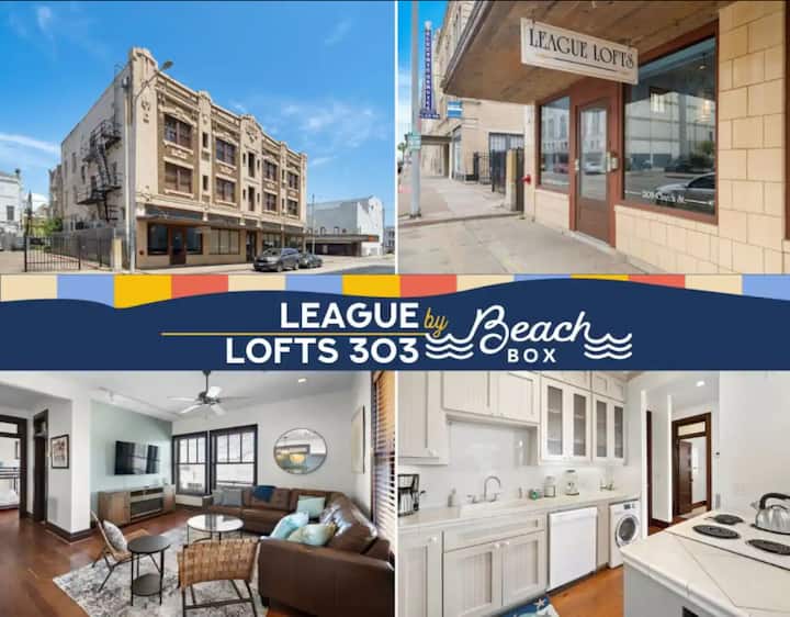 Modern Apartment In Historic Downtown Galveston - Galveston