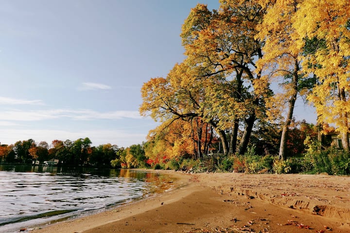 2 Cabins | Beachfront | Dock | Sleep 17 | Reunions - Minnesota