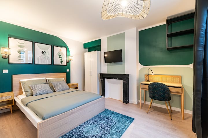 Appartement Cosy Rouen, Parking Gratuit - Rouen