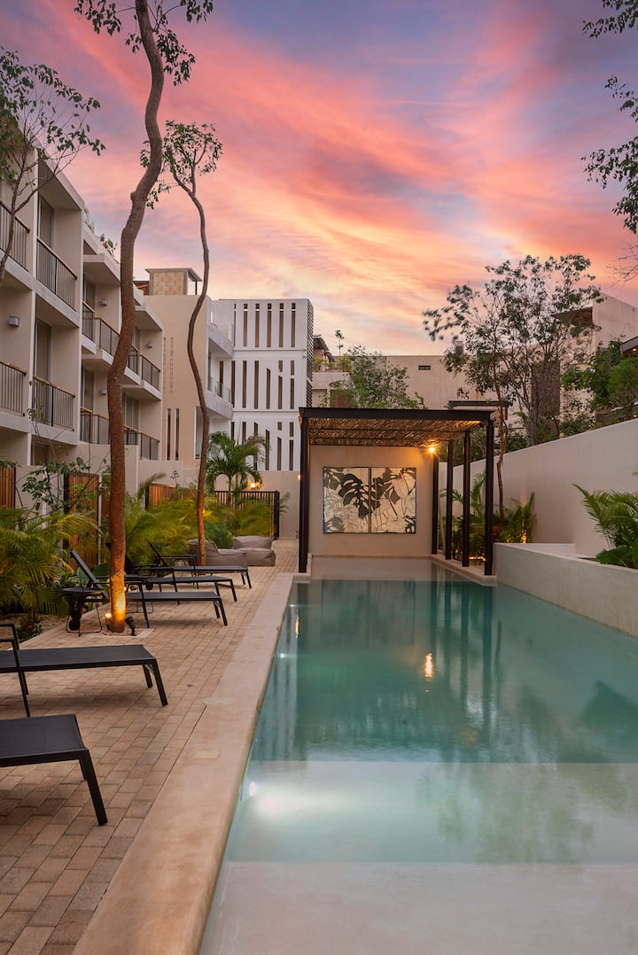 Relax In La Veleta | 2br For 6 W/ Private Terrace - Tulum
