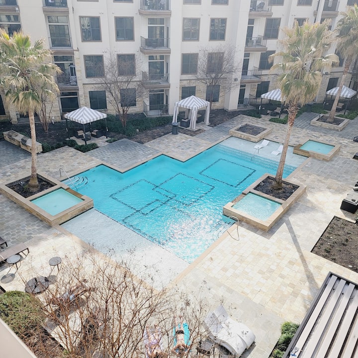 Relaxing Pool View Reliantmedctr - South Acres / Crestmont Park - Houston