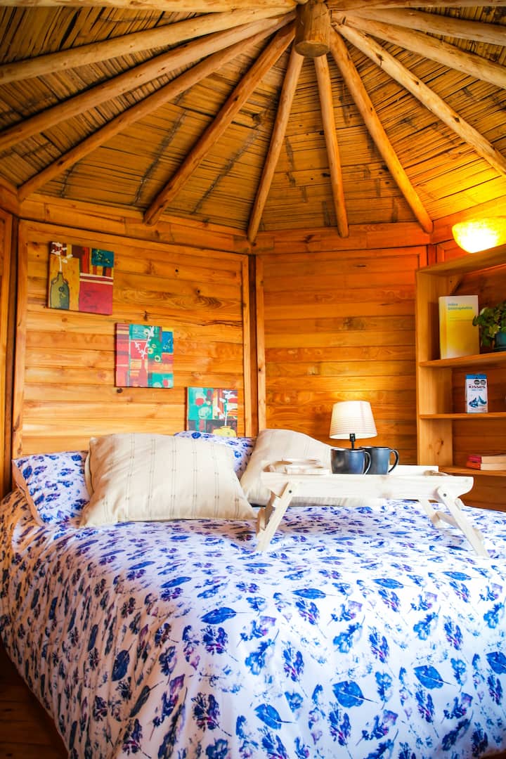 Hermosa Y Acogedora Cabaña En La Montaña - Nemocón