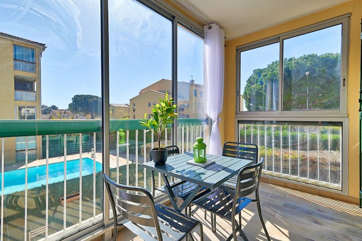 Les Fleuries Des Prats Avec Piscine - Sanary-sur-Mer