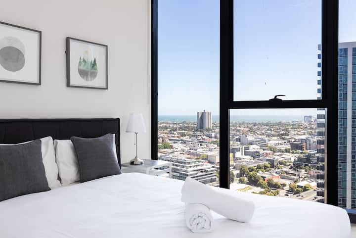 Glamorous Southbank Home W/ Oceanview - Melbourne