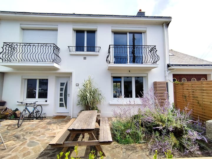 5 Ch • 8 Pers • Plage 10 Min • Parking & Terrasse - Saint-Nazaire