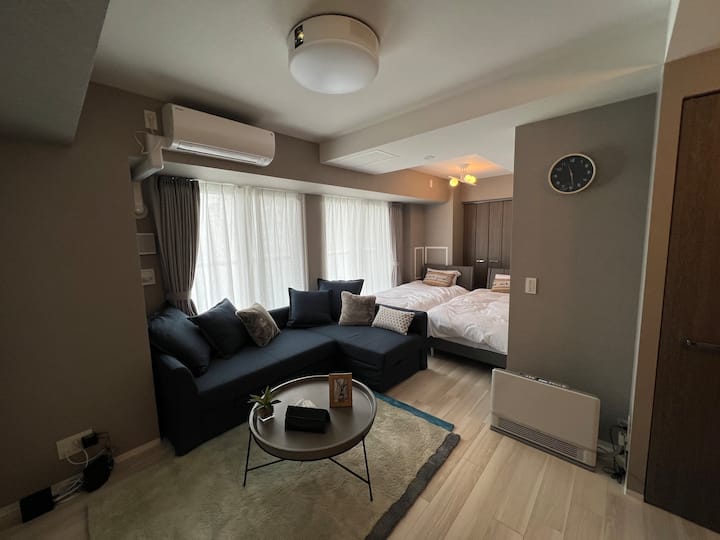 New 1ldk! Walking Distance To The Snow Festival - Sapporo