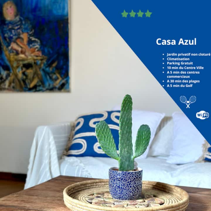 La "Casa Azul" - Calme, Jardin, Tennis - Saint-Gilles