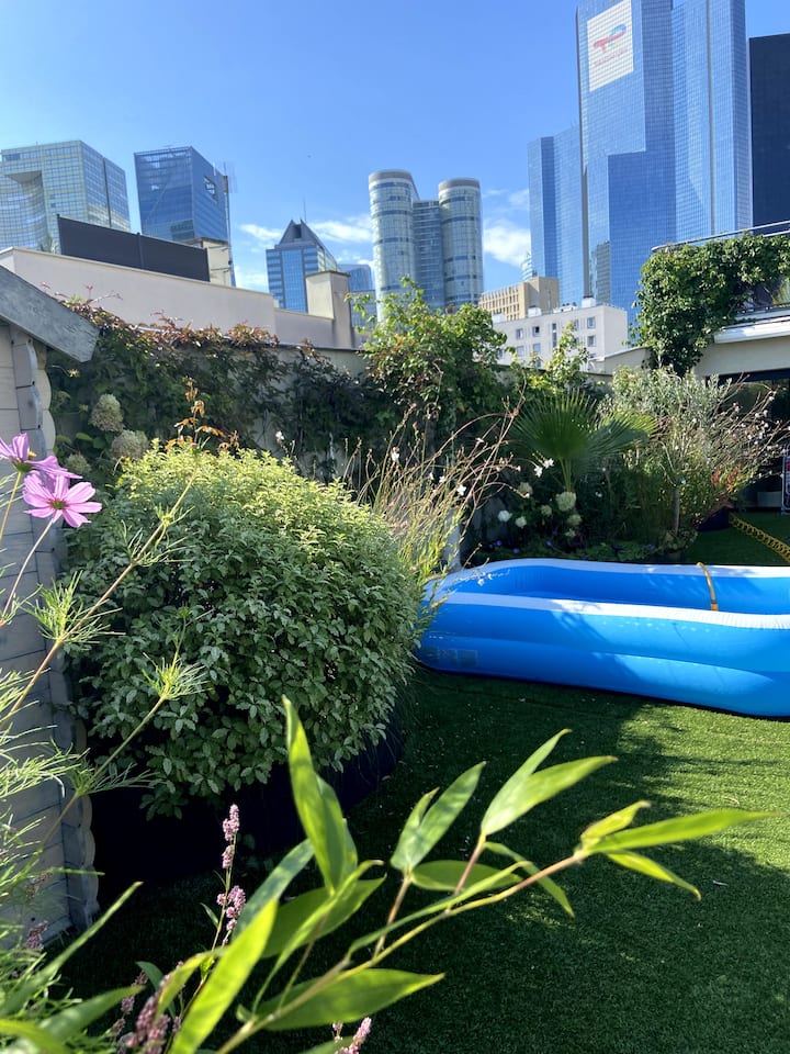 Rooftop Flat W/ Outdoor Terrasse - Paris