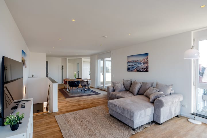 Penthouse-maisonette Mit 2 Sz Für 2-4 Personen - Speyer