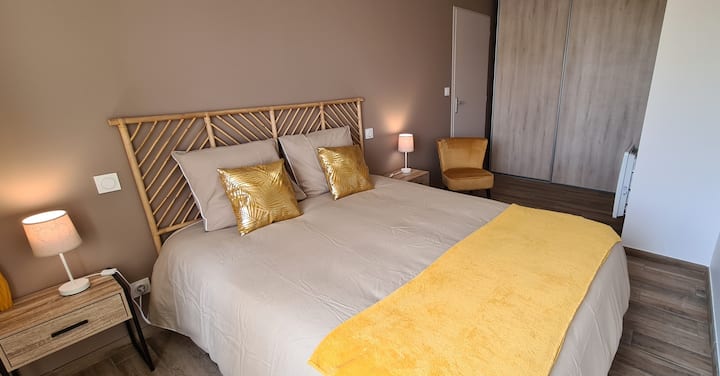 Appartement Cosy 40 M² Rénové - Belle Des Champs - Jonzac