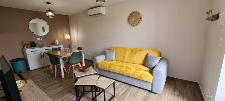 Appartement Cosy 40 M² Rénové - Belle Des Champs - Jonzac