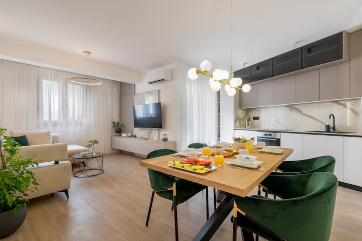 Luxury 3br Suite Marble Elegance Terrace & Parking - Dubrovnik