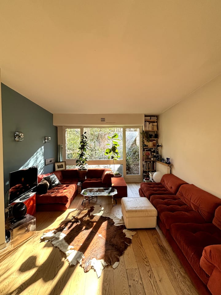 Loft Lumineux 120 M², Sur Jardin - Paris