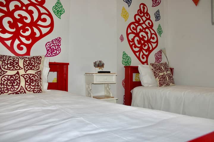 Quarto Twin Wc Externo, Hostel No Centro Da Cidade - Elvas