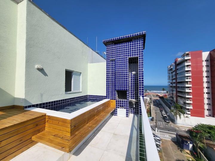 Cobertura Duplex Com Piscina - Bertioga