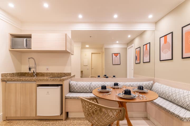 Lindo Apartamento Dois Quartos Perto De Tudo - Brasilia City