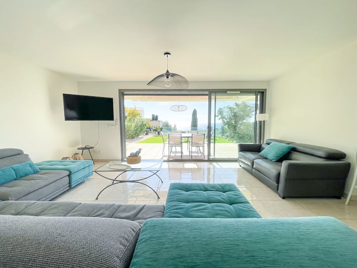 Le Romarin - Clim - Vue Mer Et Jardin - 3 Chbres - Cassis