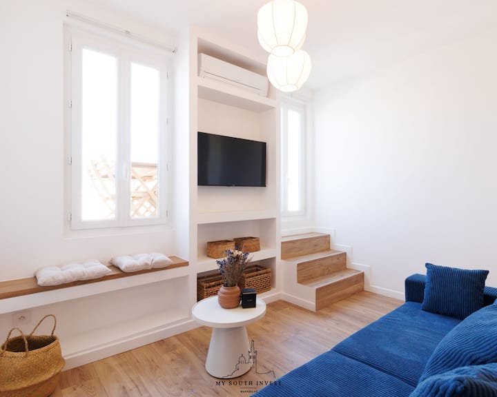 Le Méditerranéen~elegant Appartement~terrasse21sem - 