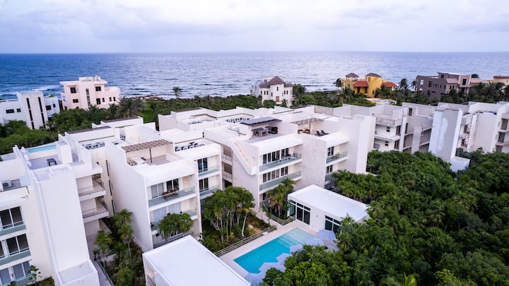 Tulum Ph Condo Steps From Beach & Jungle View - Akumal