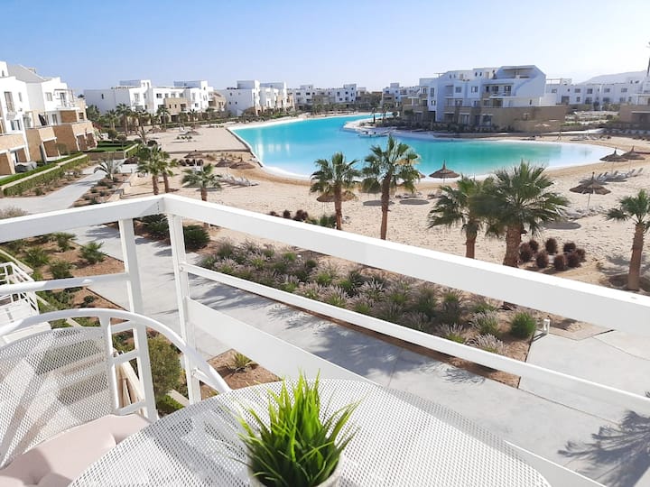1.5 Br Crystal Lagoon_2 Floor@swan Lake, El Gouna - Egypt