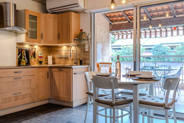 Charme Logement Piscine Terrasse - Le Pradet