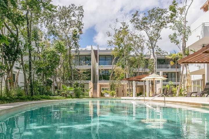 Encanto Private Balcony 2 Pools 5 Minutes To Beach - Tulum