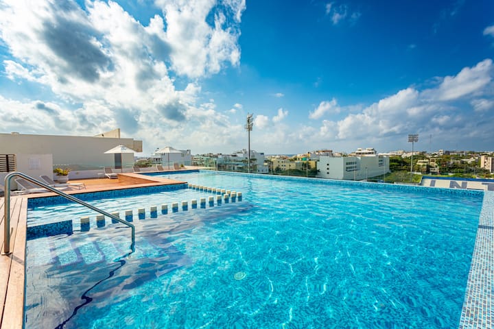 Solea Modern And Comfy. Perfect Location 2nd Floor - Playa del Carmen