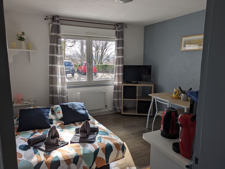 Studio Au Rdc Cosy Bien Situé Avec Parking Gratuit - Sochaux
