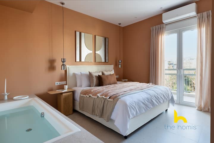 Acropolis View Luxe King-suite W Ensuite Whirlpool - Athens