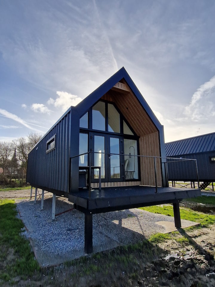 Luxe Vakantiewoning Op Palen Bij De Waddenzee - Harlingen