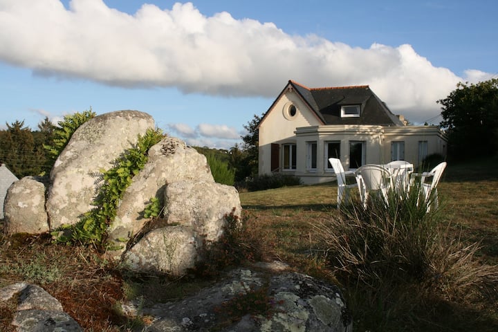 Maison Familiale Avec Belle Vue Sur Mer. - Trébeurden