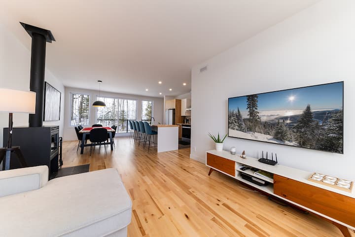 Chalet 18 | Spa, Rando, Vélo, Ski | Le Massif - Baie-Saint-Paul
