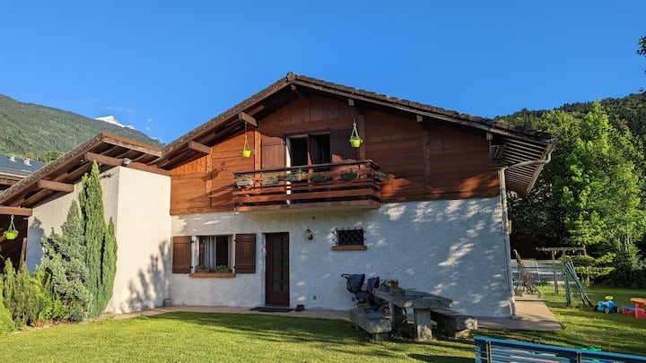 Villa, Grand Jardin, Calme, Au Pied Des Montagnes - Saint-Gervais-les-Bains