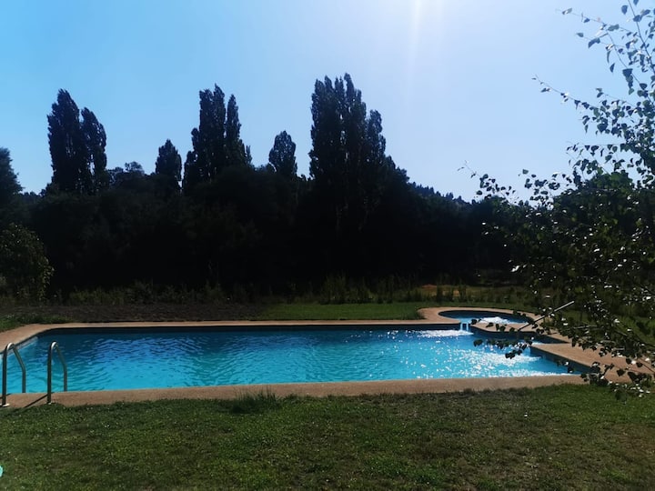 Cabaña Con Piscina Exclusiva - Bulnes