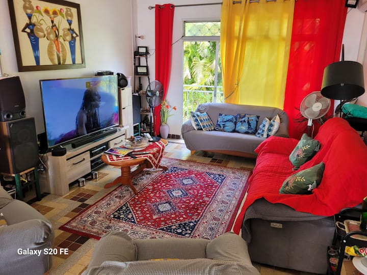 Chambre D'hôtes 1 Zen Climatisé Tarifs Mois Semain - Fort-de-France