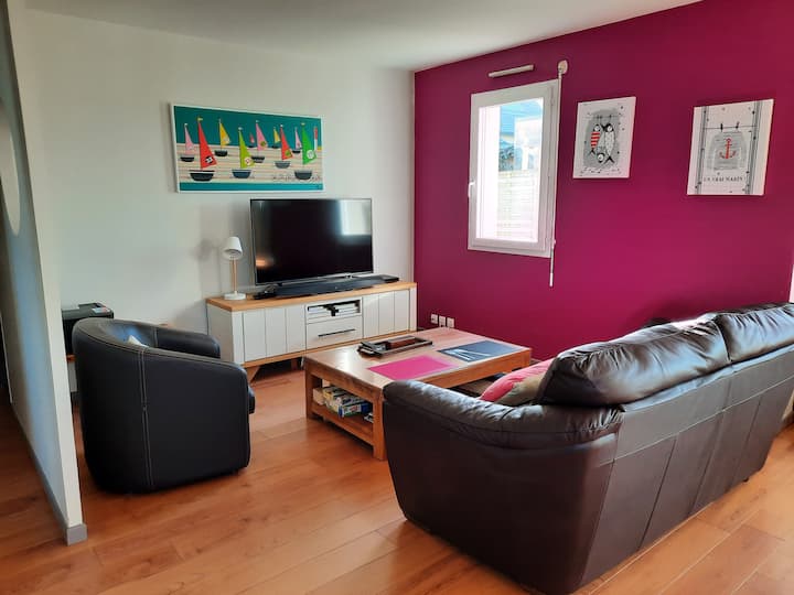 Maison Plain-pied Portsall Proche Port & Plages 3* - Ploudalmézeau