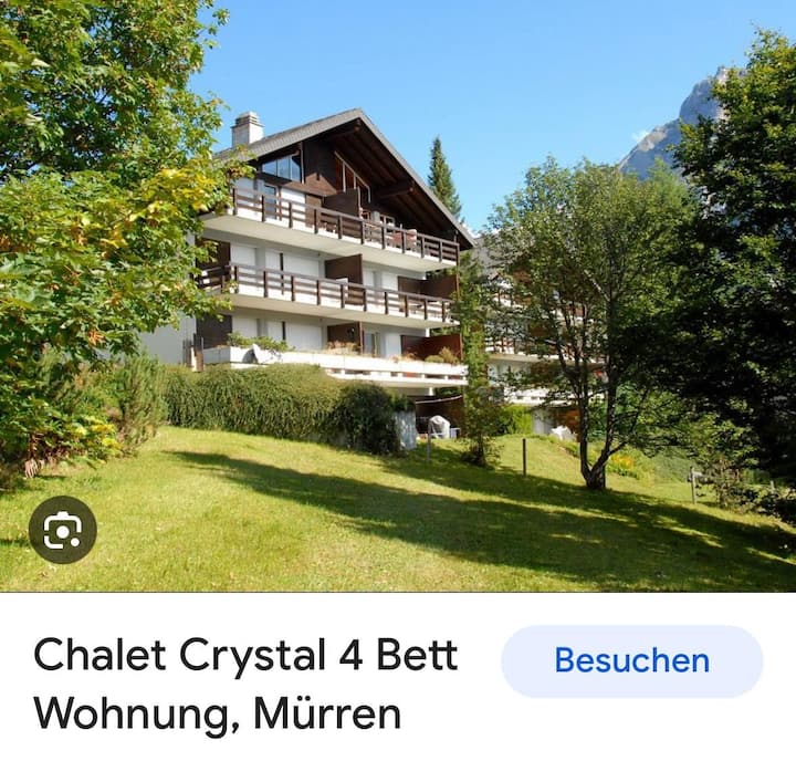 Cosy Apartment In Mürren With Incredible View - Lauterbrunnen