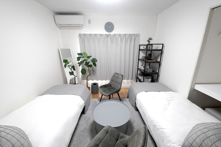Close To Shinjuku! Twin Beds,projector,appliances! - Harajuku