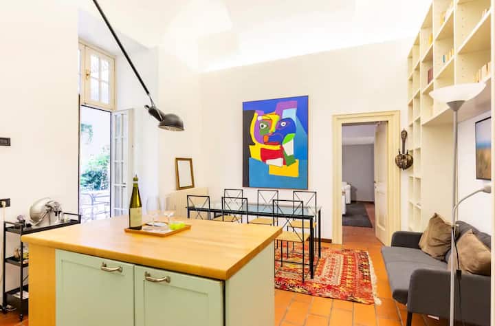 Bilocale Artistico Con Patio Nel Cuore Di Brescia - Brescia